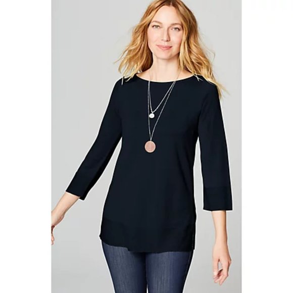 J. Jill | Tops | J Jill Caroline Boatneck Sweater S | Poshmark